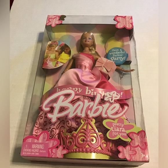 Mattel | Toys | Barbie Happy Birthday Barbie New In Box 204 Orig Owner ...